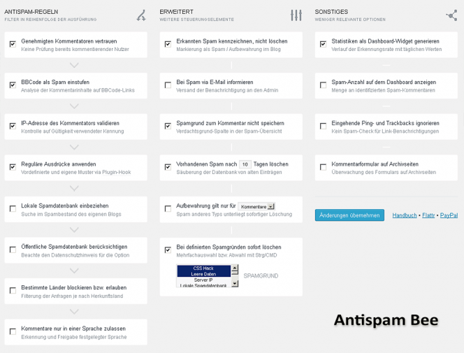 Kommentar-Spam im WordPress-Blog - Journalismus plus